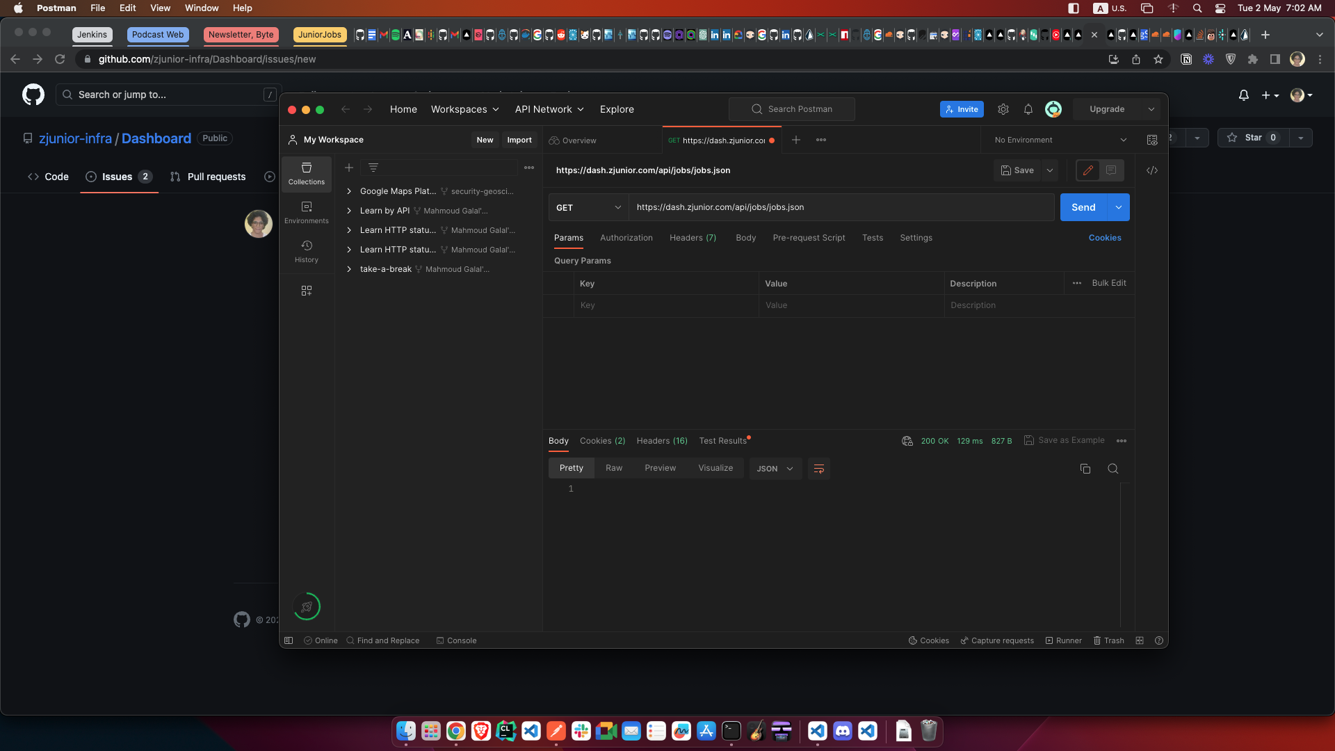 500 internl server error in production · Issue #14 · zjunior-infra ...
