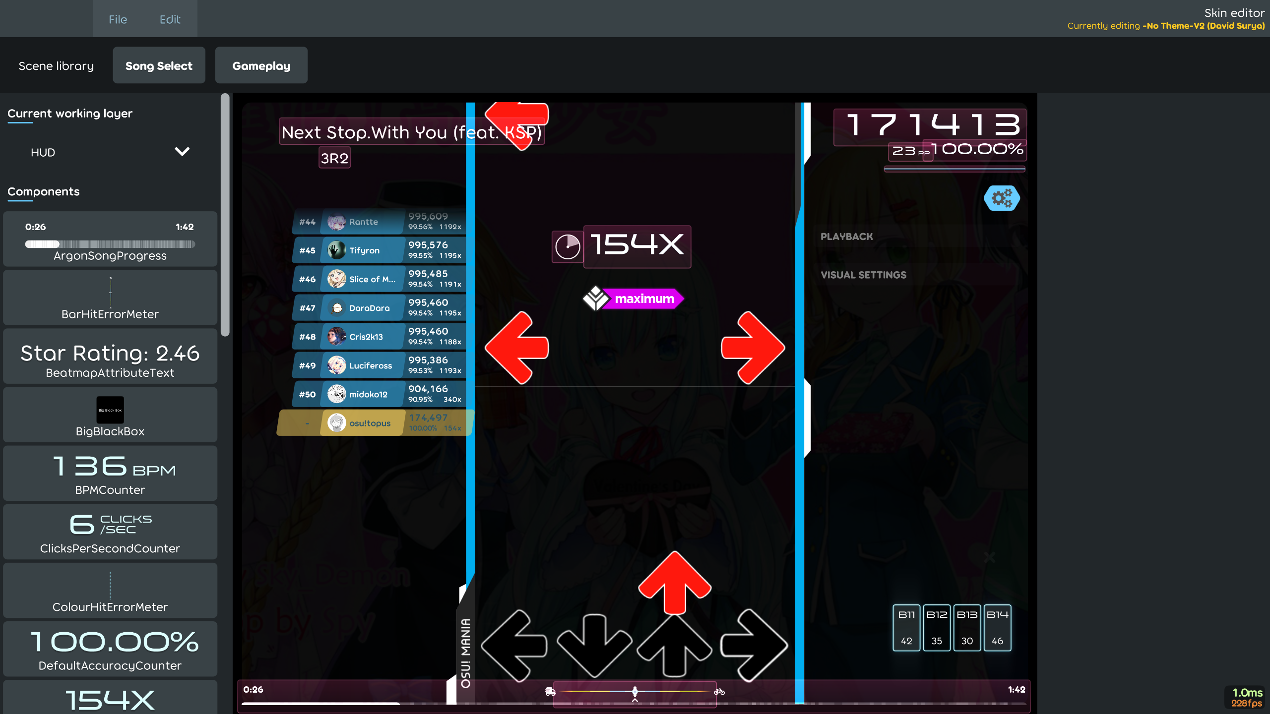 Add align text on Beatmap Attribute Text · ppy osu · Discussion #23668 ...
