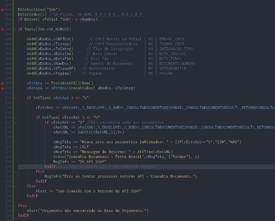 Rotina não Compila erro de condição IF ENDIF · Issue #493 · totvs/tds ...