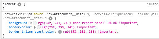 Adding !important to CSS makes it impossible to do custom CSS · Issue #20130 · RocketChat/Rocket ...