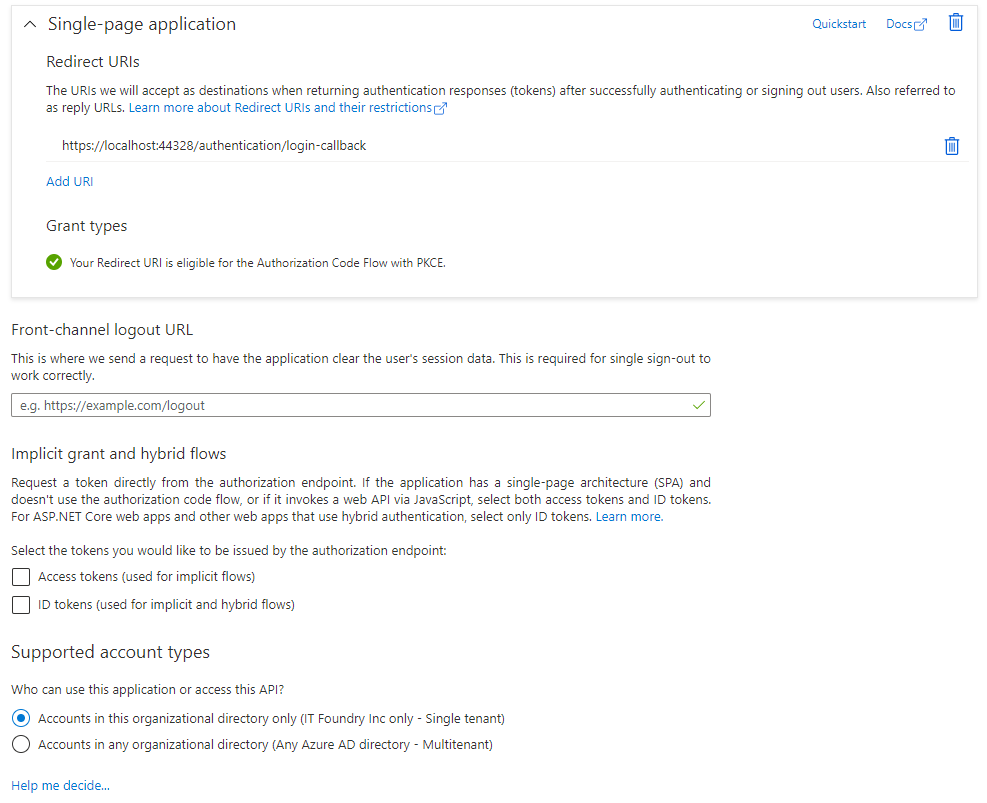 Login Redirect Infinite Loop · Issue #21692 · dotnet/AspNetCore.Docs · GitHub