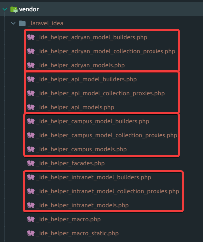 Can't generate Eloquent helper code for many databases · Issue #279 · laravel-idea/plugin · GitHub