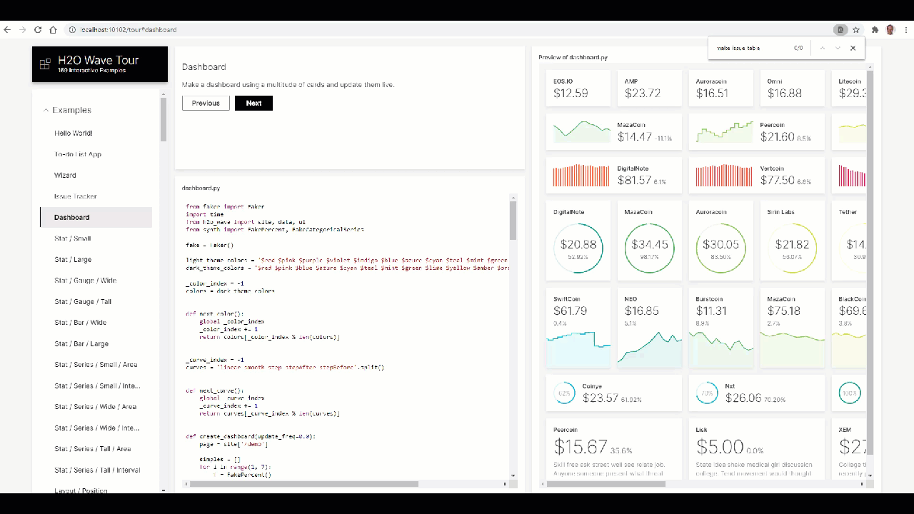 Add Stats Cards · Issue #1861 · holoviz/panel · GitHub