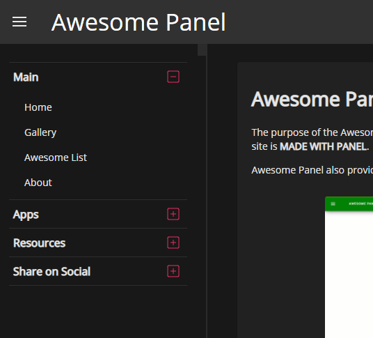 Add navigation component · Issue #1862 · holoviz/panel · GitHub