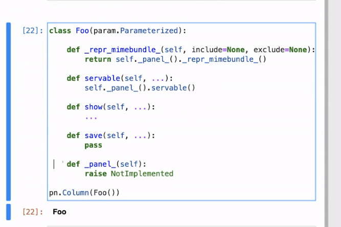 Provide ParameterizedComponent · Issue #1979 · holoviz/panel · GitHub