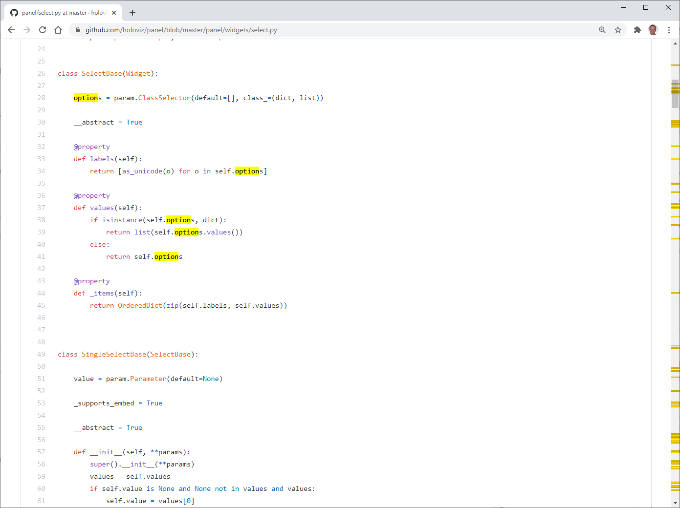 Improve documentation on panel widget option parameters. · Issue #1893 ...