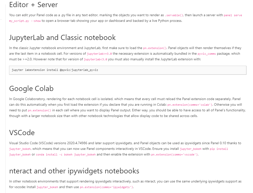 Improvements of new theme · Issue #2171 · holoviz/panel · GitHub