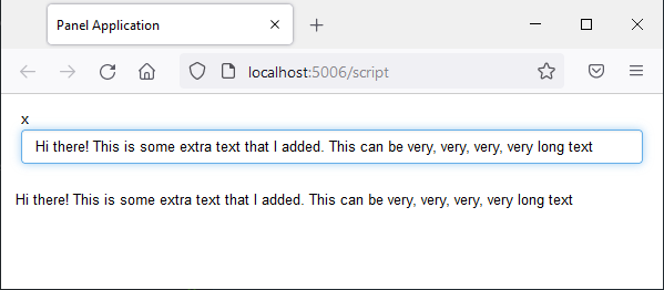 Panel markdown output goes to new line · Issue #2976 · holoviz/panel ...