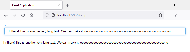 Panel markdown output goes to new line · Issue #2976 · holoviz/panel ...