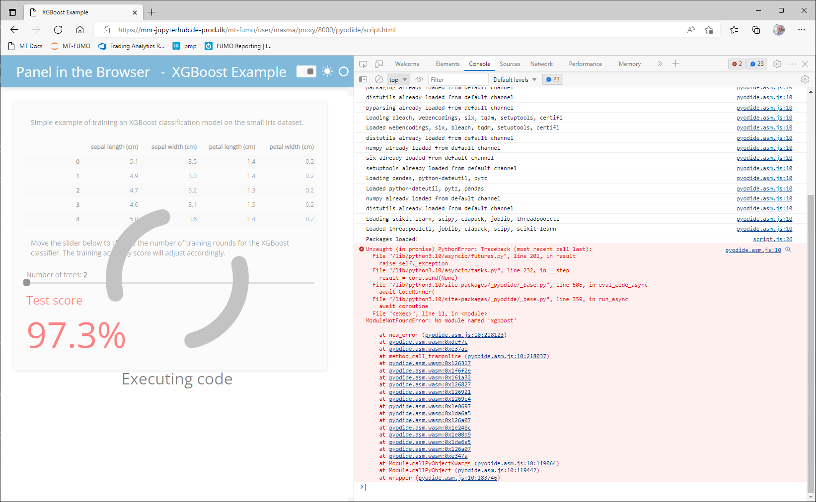 panel convert example not working: ModuleNotFoundError: No module named ...