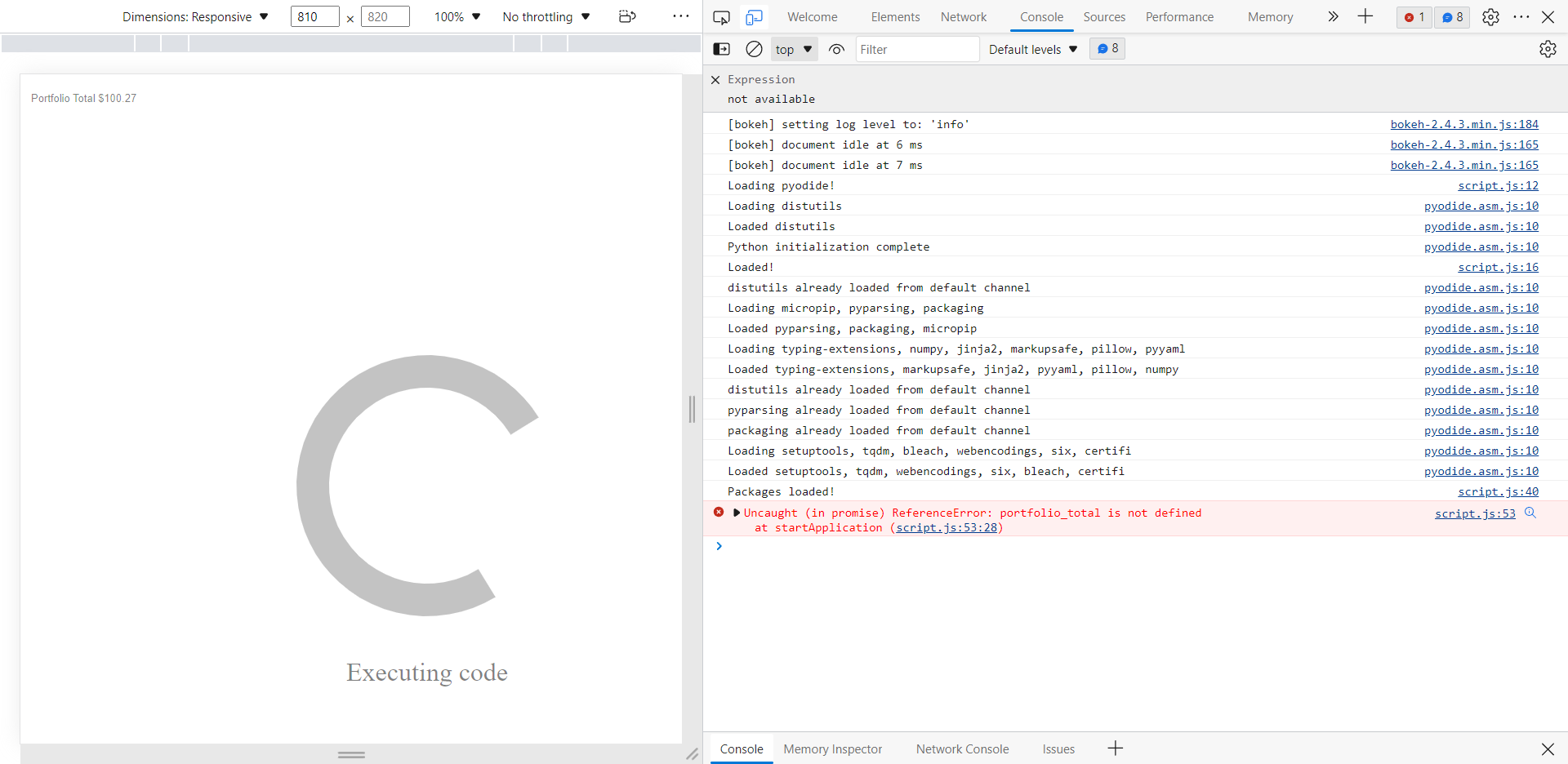 Panel convert not working when having ${..} in f-string · Issue #4356 ...