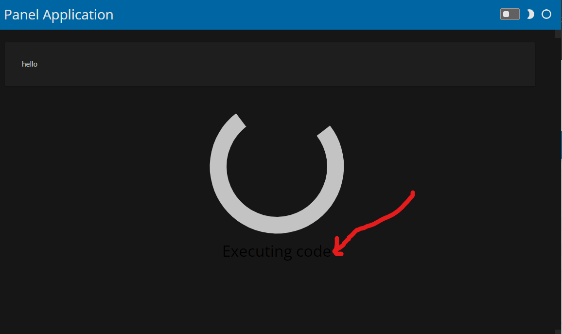 Cannot read panel convert progress text on dark background · Issue ...