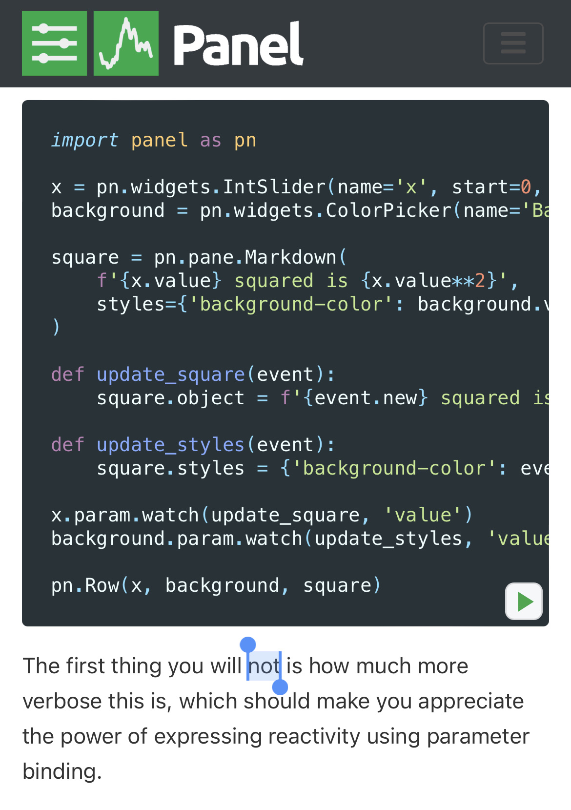 Misspelling In Dev Docs · Issue 4582 · Holovizpanel · Github