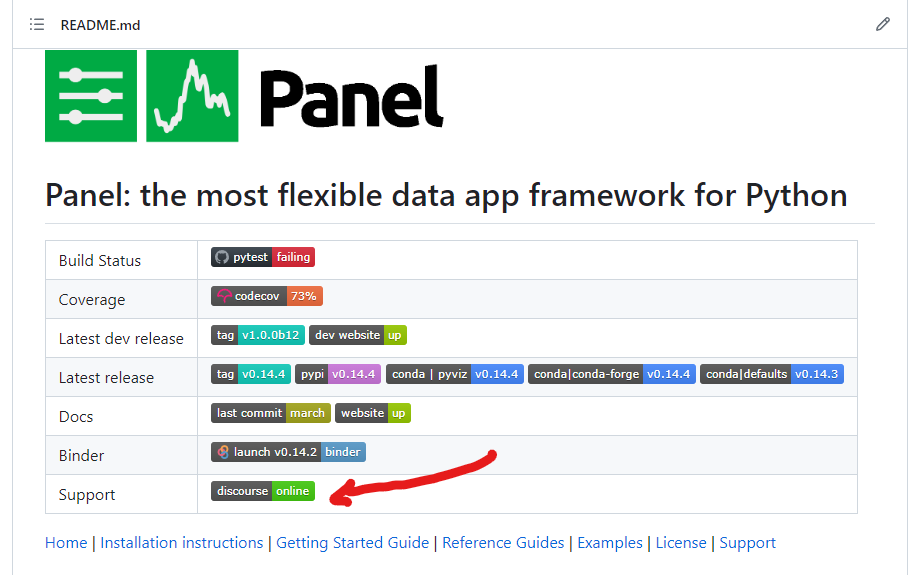 Add discord icon/ button to home page and README · Issue #4642 ...