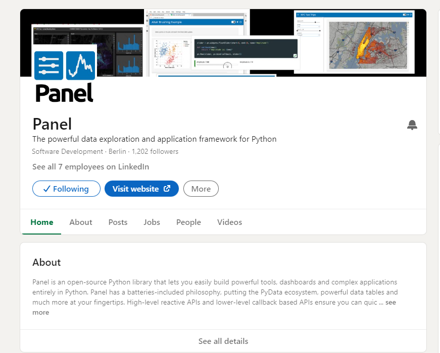 Dev Documentation Issues · Issue #4735 · holoviz/panel · GitHub