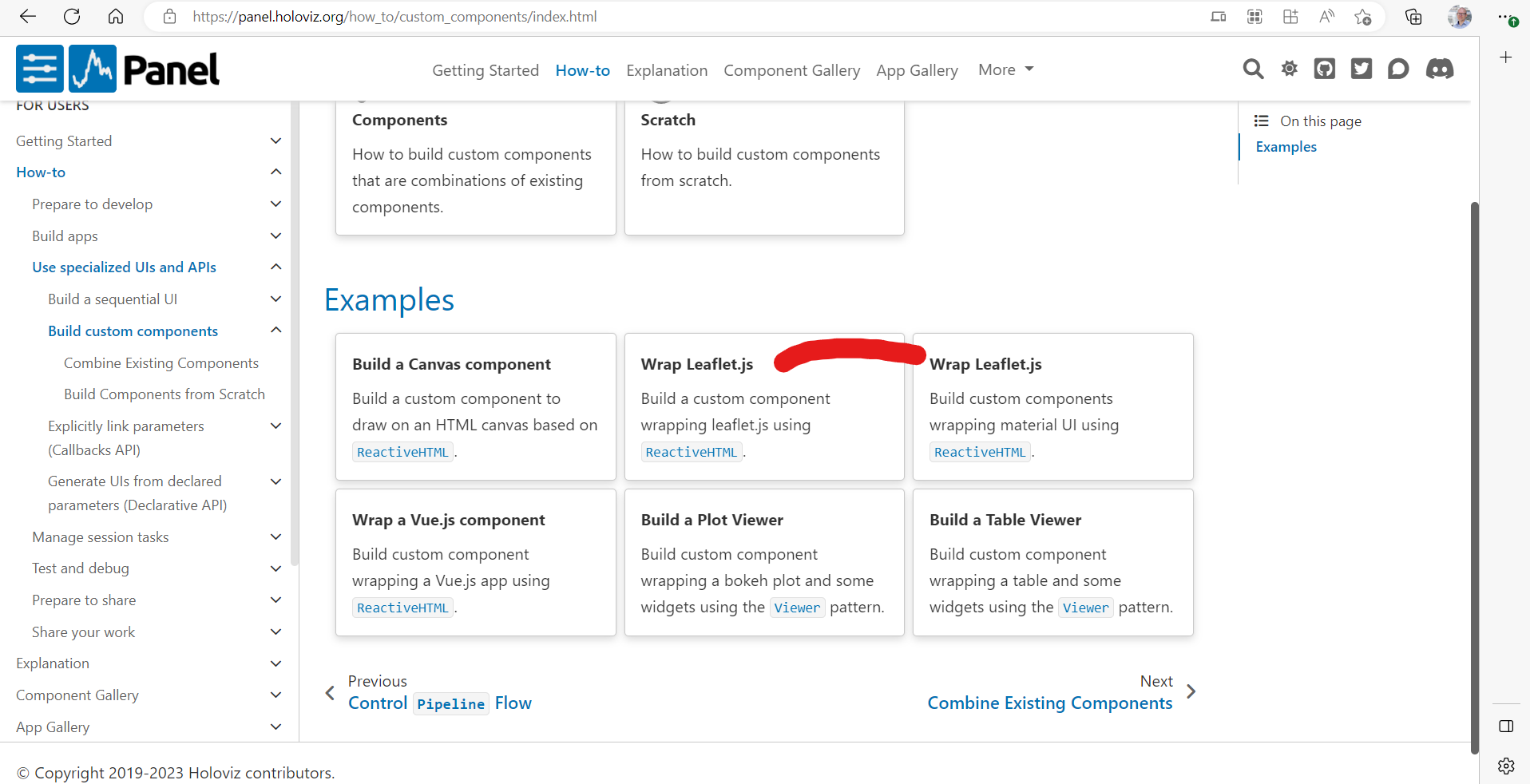 Wrap Leaflet.js card appears twice · Issue #4956 · holoviz/panel · GitHub