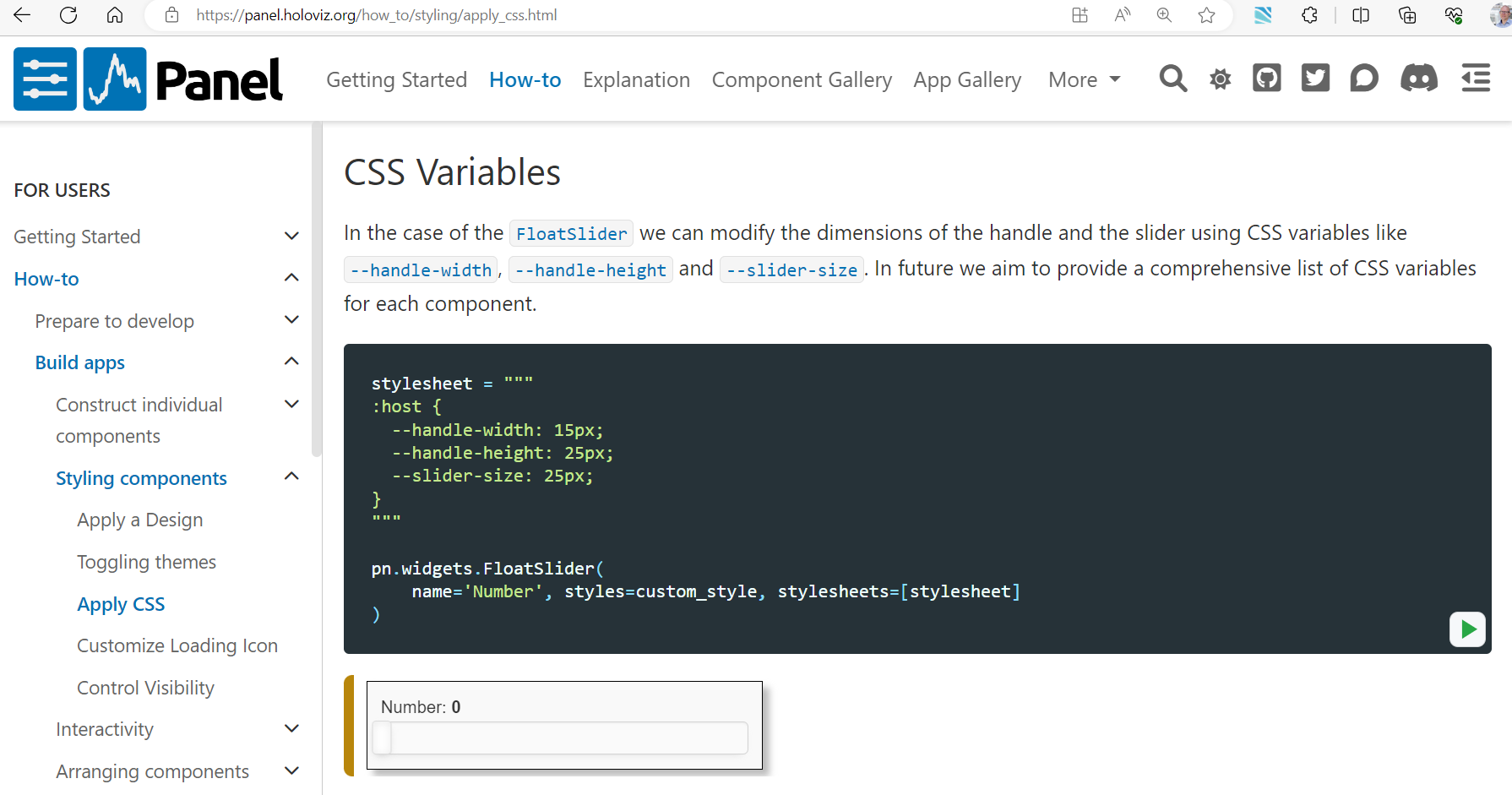 CSS Variables set inside components · Issue #5321 · holoviz/panel · GitHub
