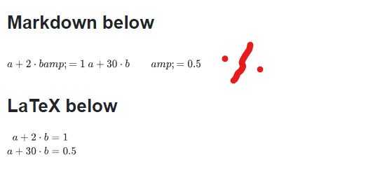 Using & for aligning LaTeX in Markdown pane does not work · Issue #5335 ...