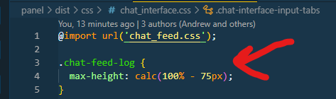 ChatInterface taskbar not working with Fast dark theme · Issue #5705 · holoviz/panel · GitHub