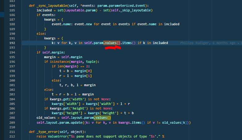 Speed up initial load 5-10% by implementing faster self.param.values().items() · Issue #5849 ...