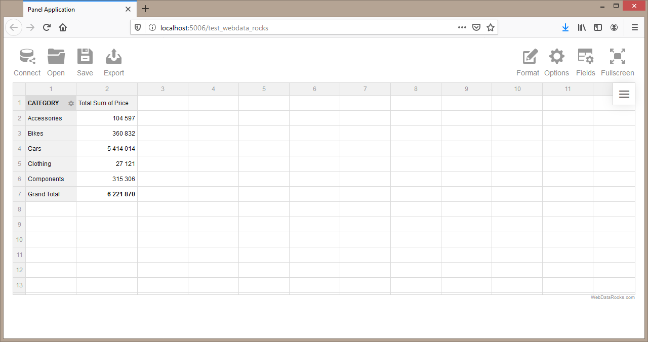 Add an interactive table grid · Issue #1132 · holoviz/panel · GitHub