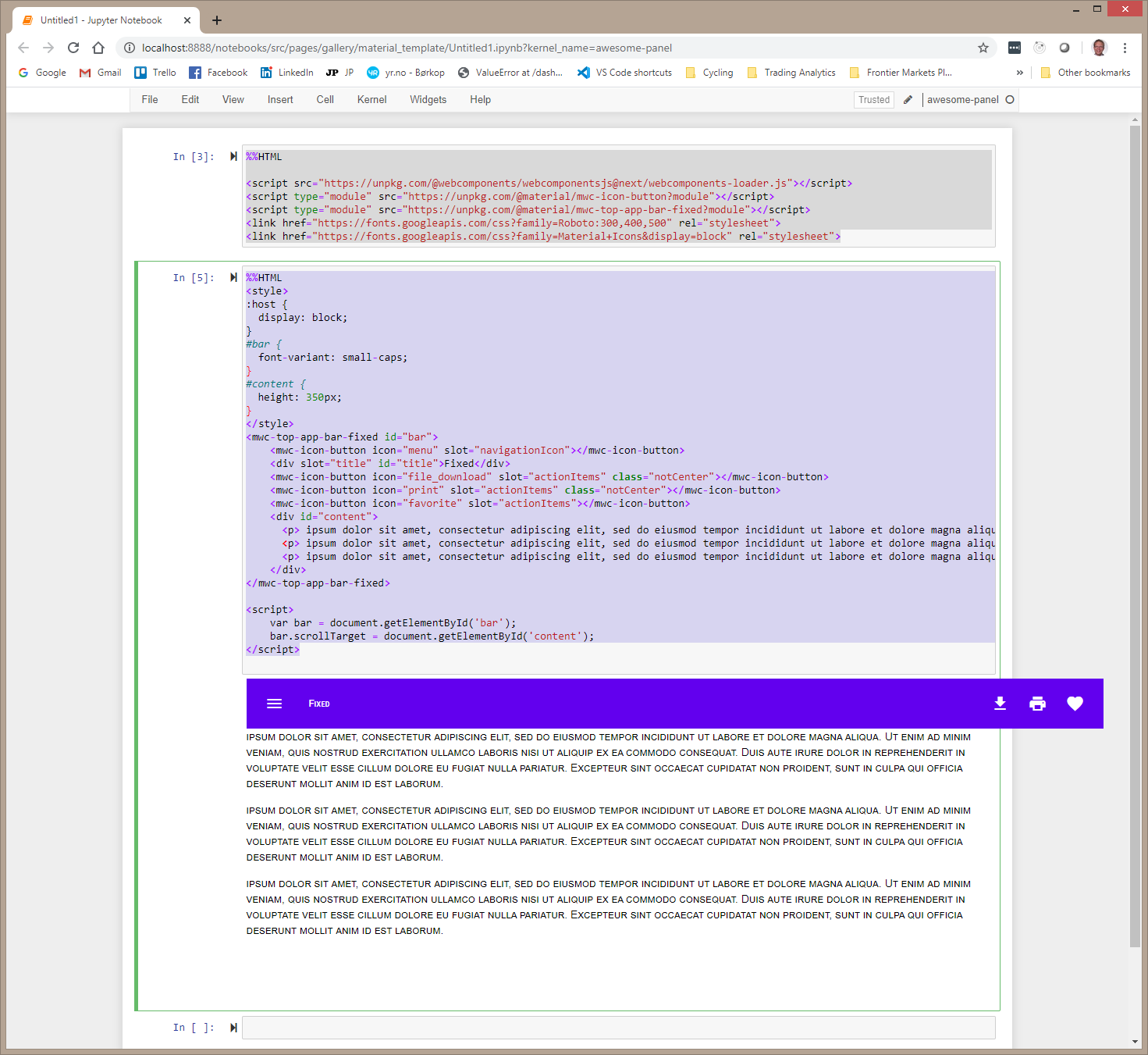 Option To Set Mwc Top App Bar Fixed Less That Width Of Window · Issue 527 · Material Components