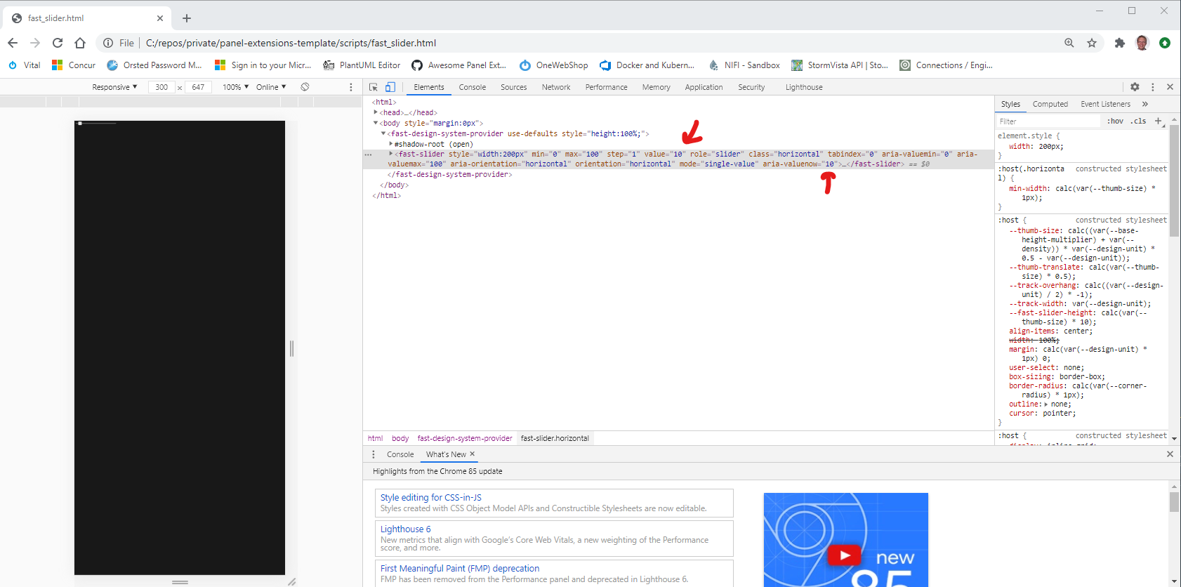 fast-slider value attribute does not update · Issue #4021 · microsoft/fast · GitHub