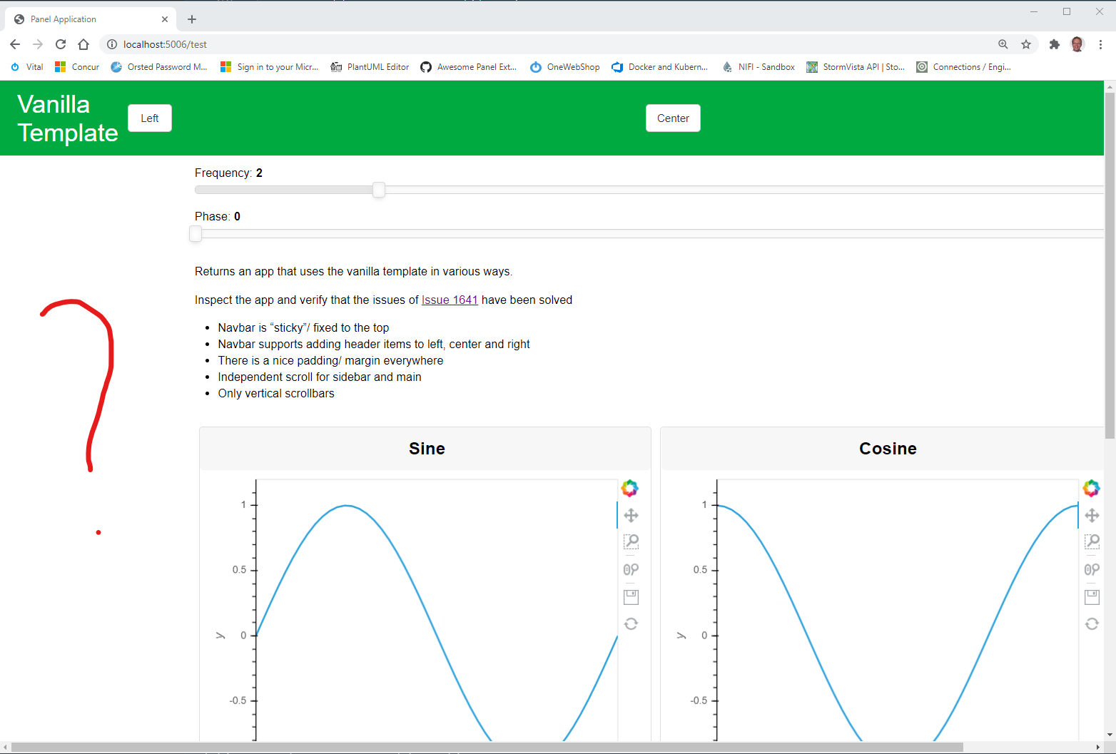 Vanilla Template has margin-left of sidebar also when no sidebar · Issue #1644 · holoviz/panel ...
