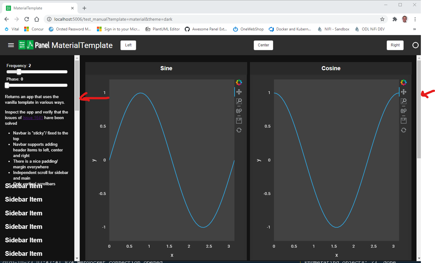 Please darken scrollbars in Dark Theme · Issue #1686 · holoviz/panel · GitHub