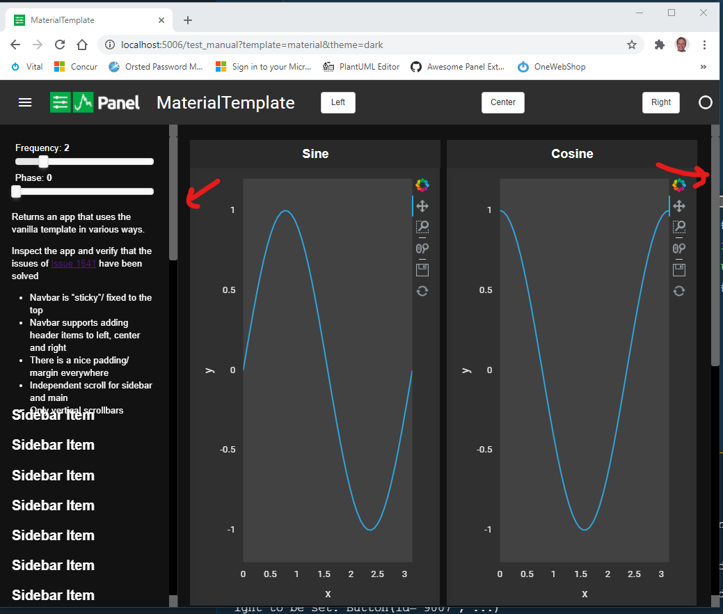 Please darken scrollbars in Dark Theme · Issue #1686 · holoviz/panel · GitHub