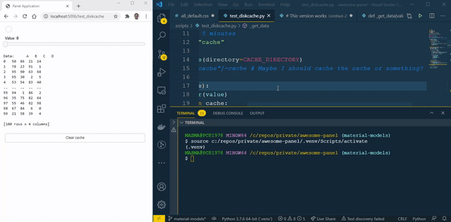 Enable keeping pn.state.cache after reload with --dev option · Issue #1699 · holoviz/panel · GitHub