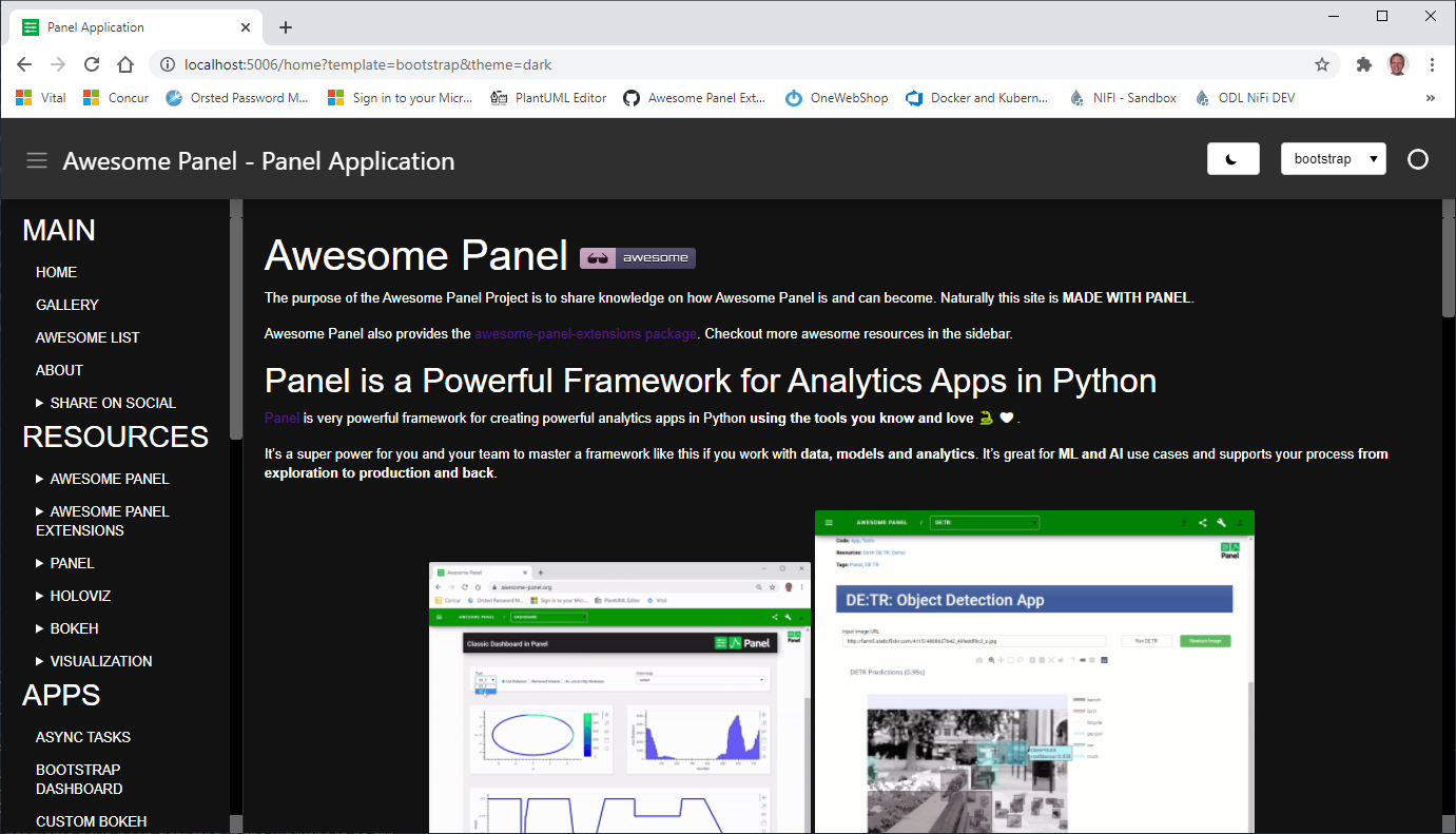 Varius Template Style Issues · Issue #1742 · holoviz/panel · GitHub