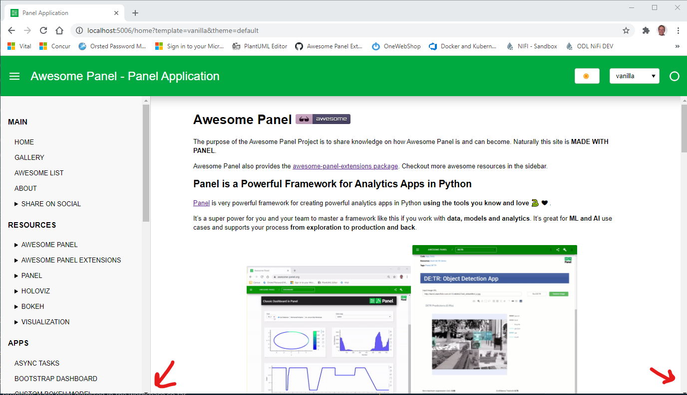 Varius Template Style Issues · Issue #1742 · holoviz/panel · GitHub