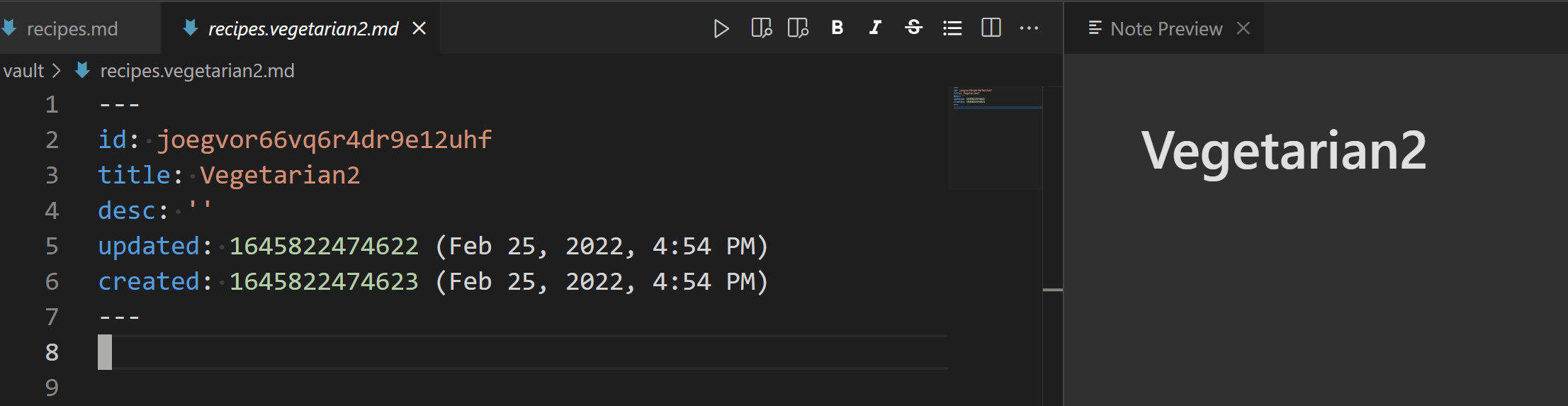 Parent Note not auto updated after a child is created. · Issue #2489 · dendronhq/dendron · GitHub