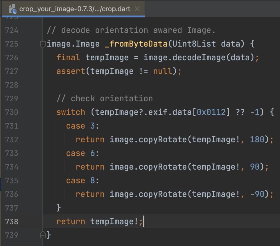 Error: The getter 'data' isn't defined for the class 'ExifData'. · Issue #89 · chooyan-eng/crop ...