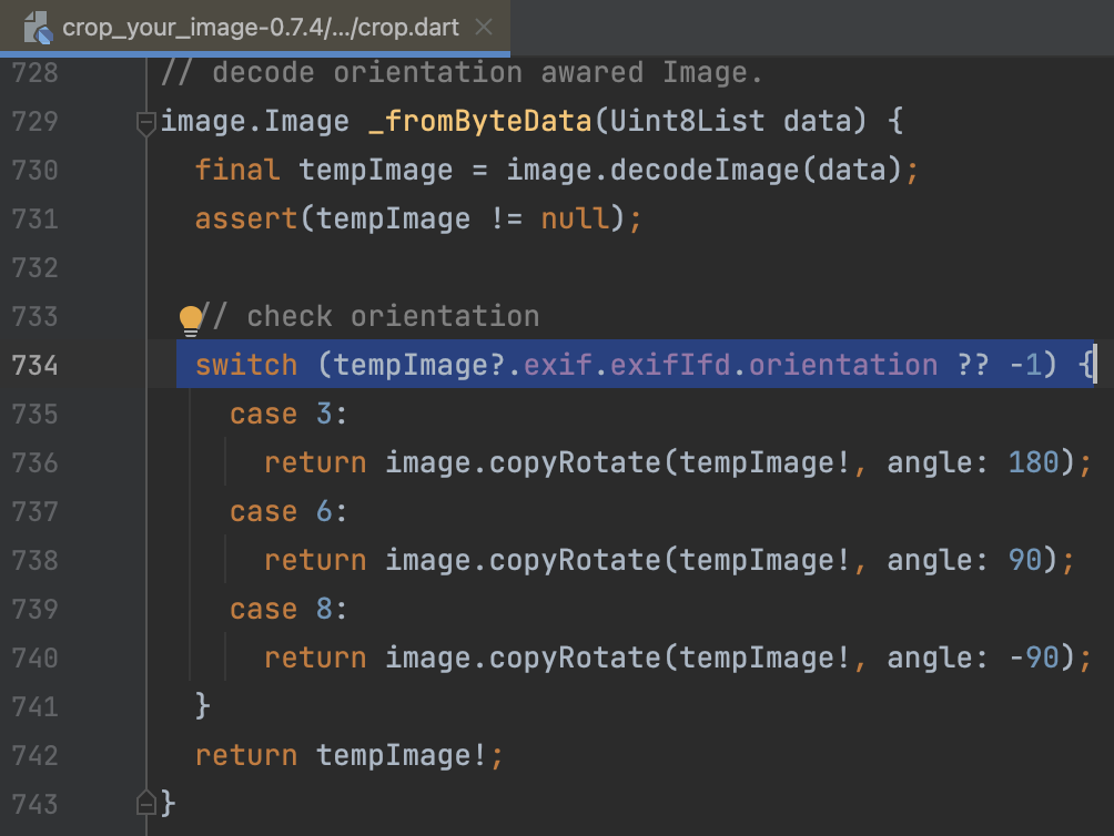 Error: The getter 'data' isn't defined for the class 'ExifData'. · Issue #89 · chooyan-eng/crop ...