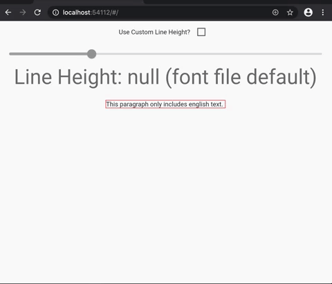 [Text][Web][CanvasKit] TextStyle.height does not seem to apply to text in canvas kit apps ...