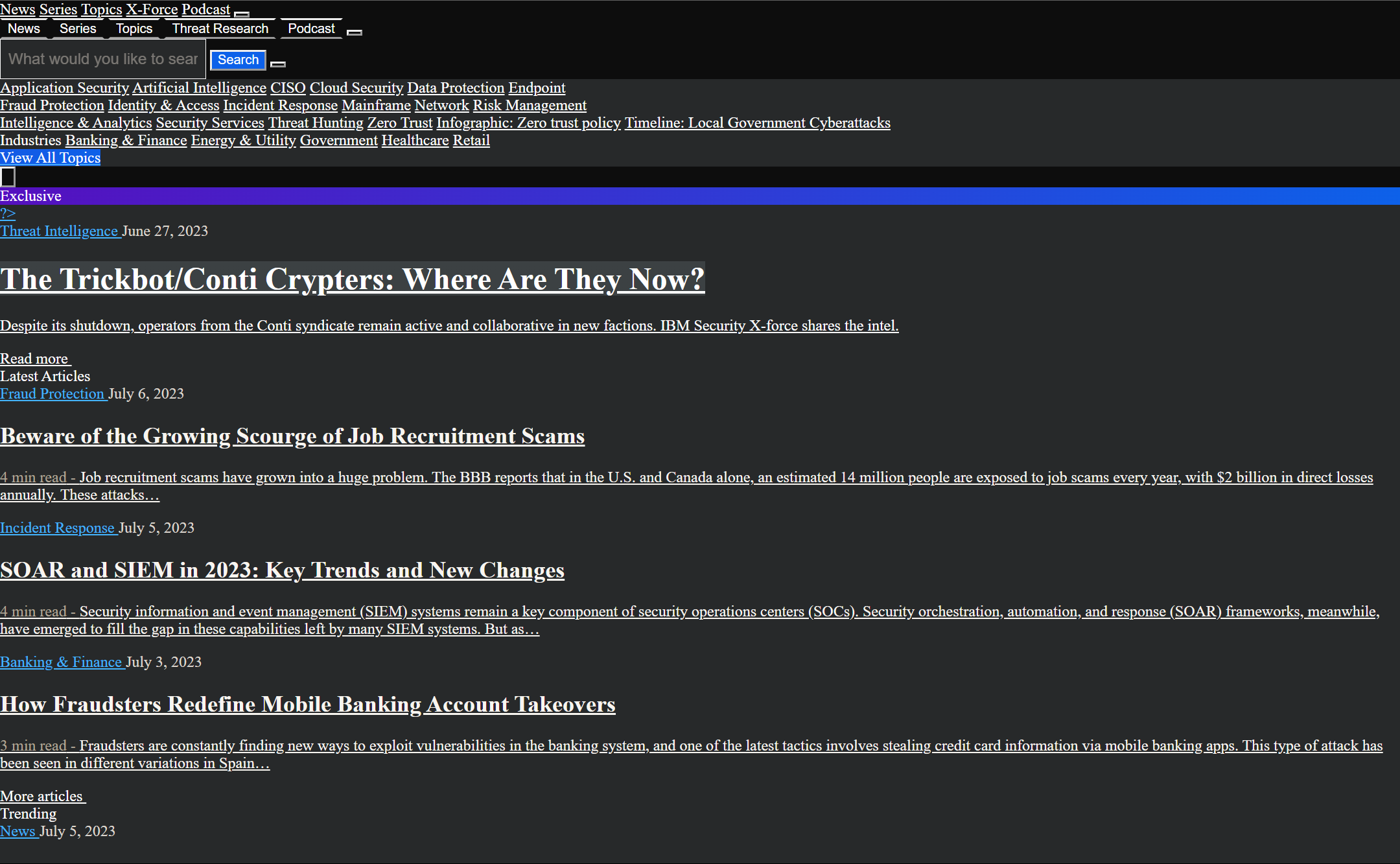 securityintelligence.com · Issue #11487 · darkreader/darkreader · GitHub