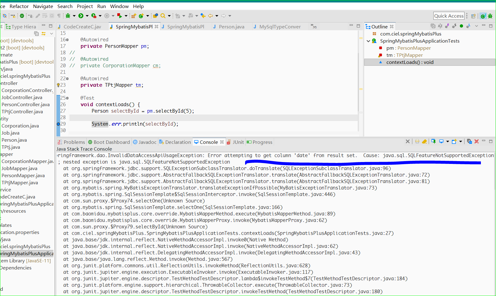 druid和mybatis-plus整合会出现SQLFeatureNotSupportedException? · Issue #3300 · alibaba/druid · GitHub
