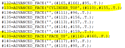 Extract advanced face names from STEP file · Issue #522 · tpaviot/pythonocc-core · GitHub