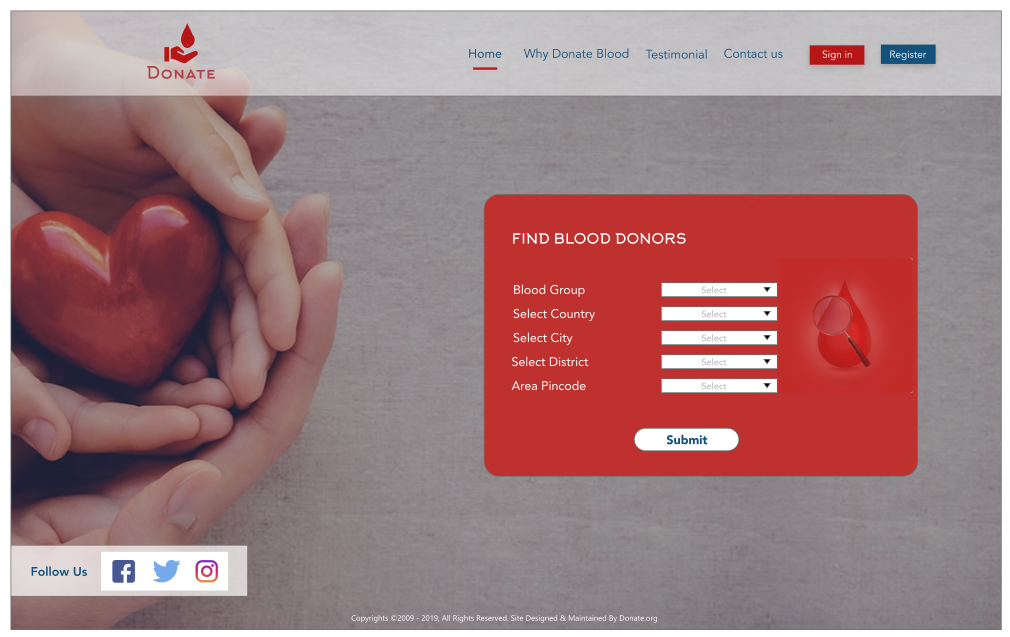 GitHub - abhishek-1401/Donate: Review this amazing User Interface of ...