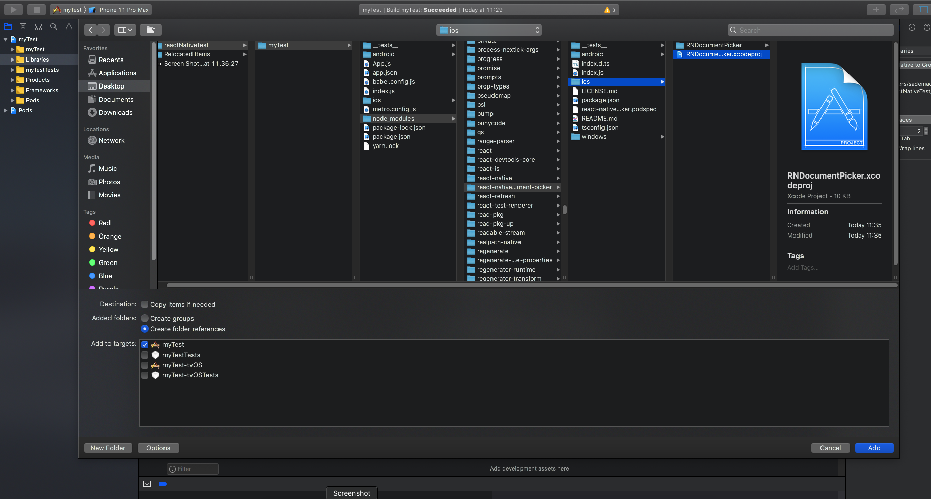 fatal error: 'React/RCTDefines.h' file not found (iOS) · Issue #249 ...