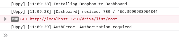 Authentication aborted · Issue #3393 · transloadit/uppy · GitHub