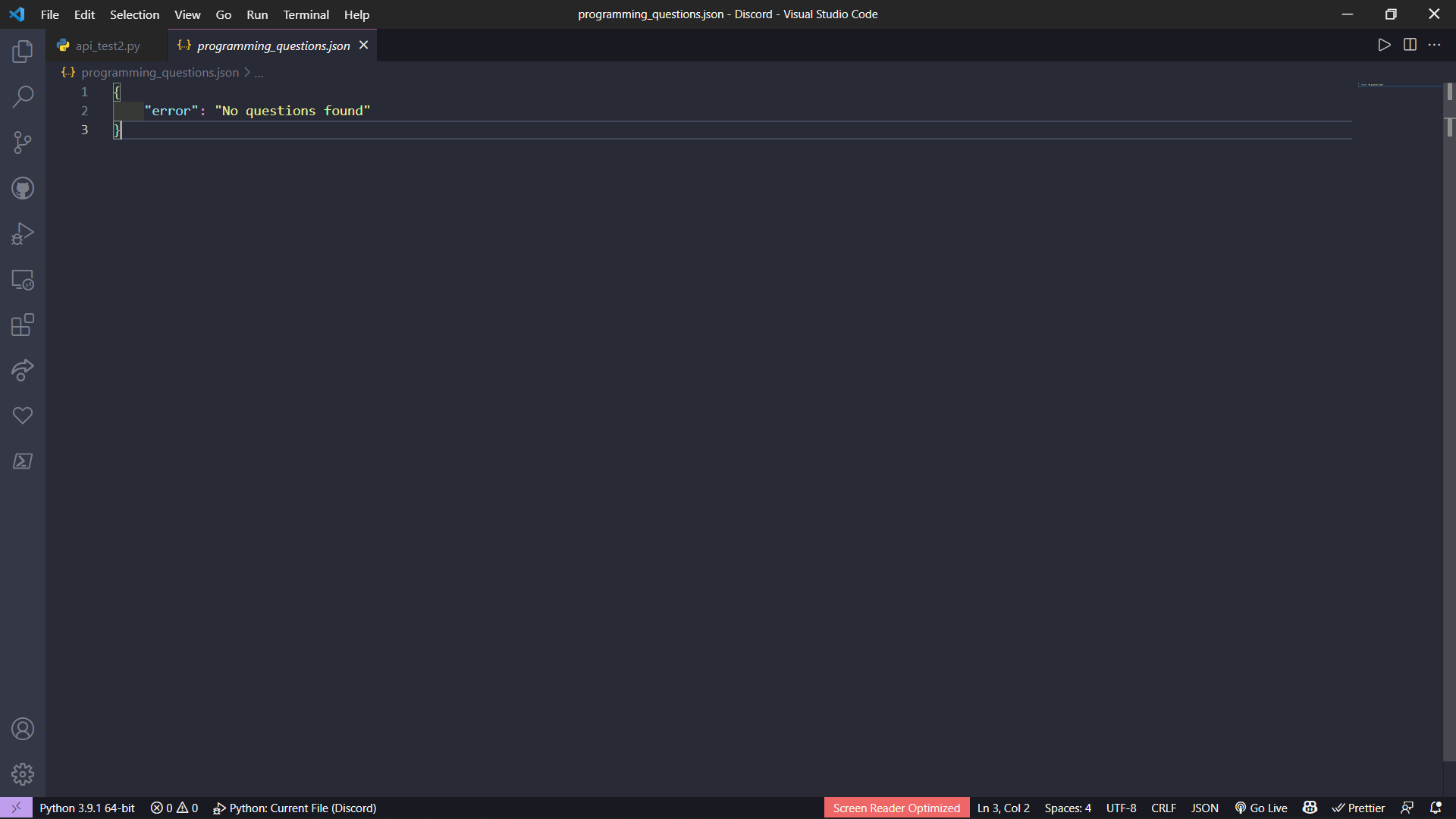 Bug: · Issue #9 · QuizAPI/QuizAPI-BASH · GitHub