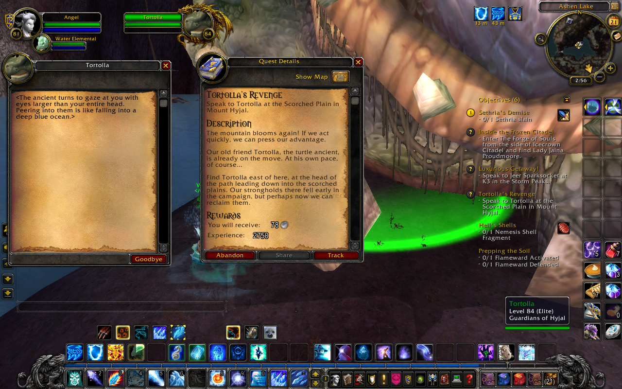 [NPC] Tortolla 41504 - missing - Mount Hyjal · Issue #262 · WoWManiaUK ...