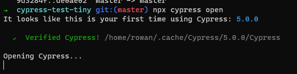 Opening Cypress... yielding no visible result · Issue #8454 · cypress-io/cypress · GitHub