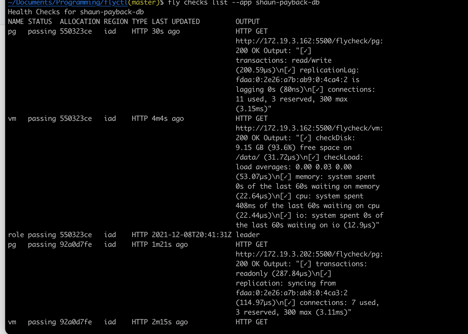 Improve `fly checks list` formatting. · Issue #669 · superfly/flyctl · GitHub