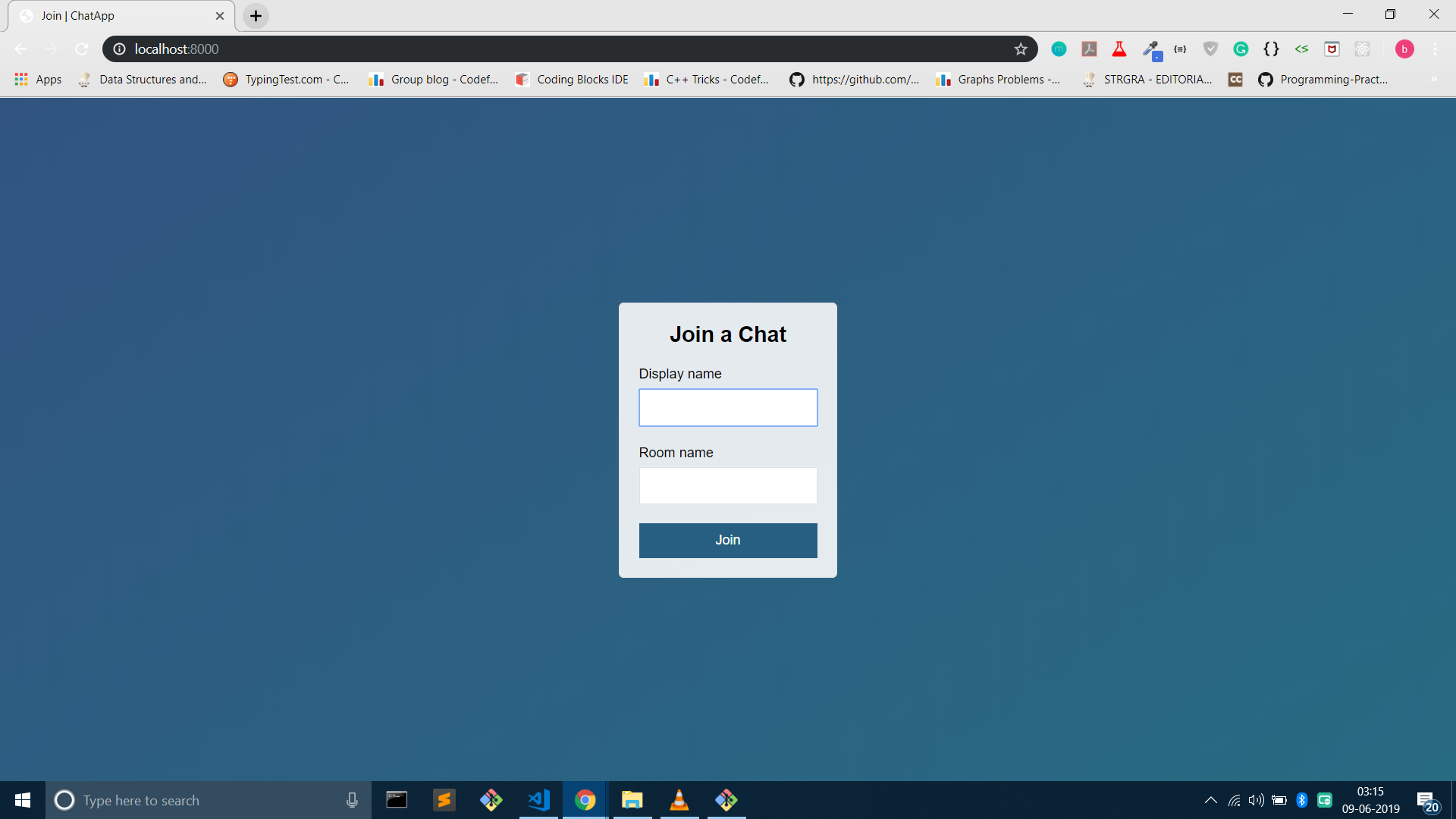 GitHub - Bhanu-12/Chat-App
