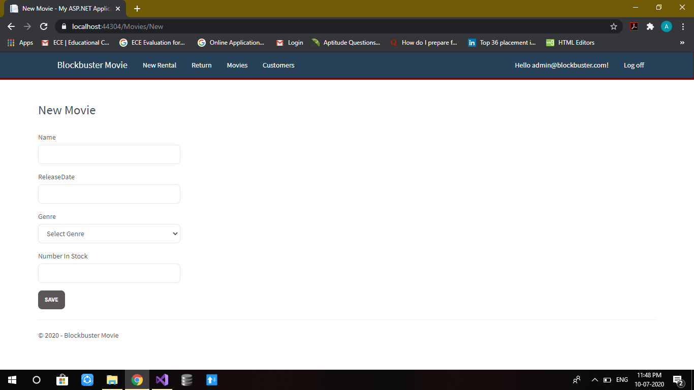 GitHub - Ankur-Dhall/BlockbusterMovieRental: A Web Application for video rental store using ASP ...