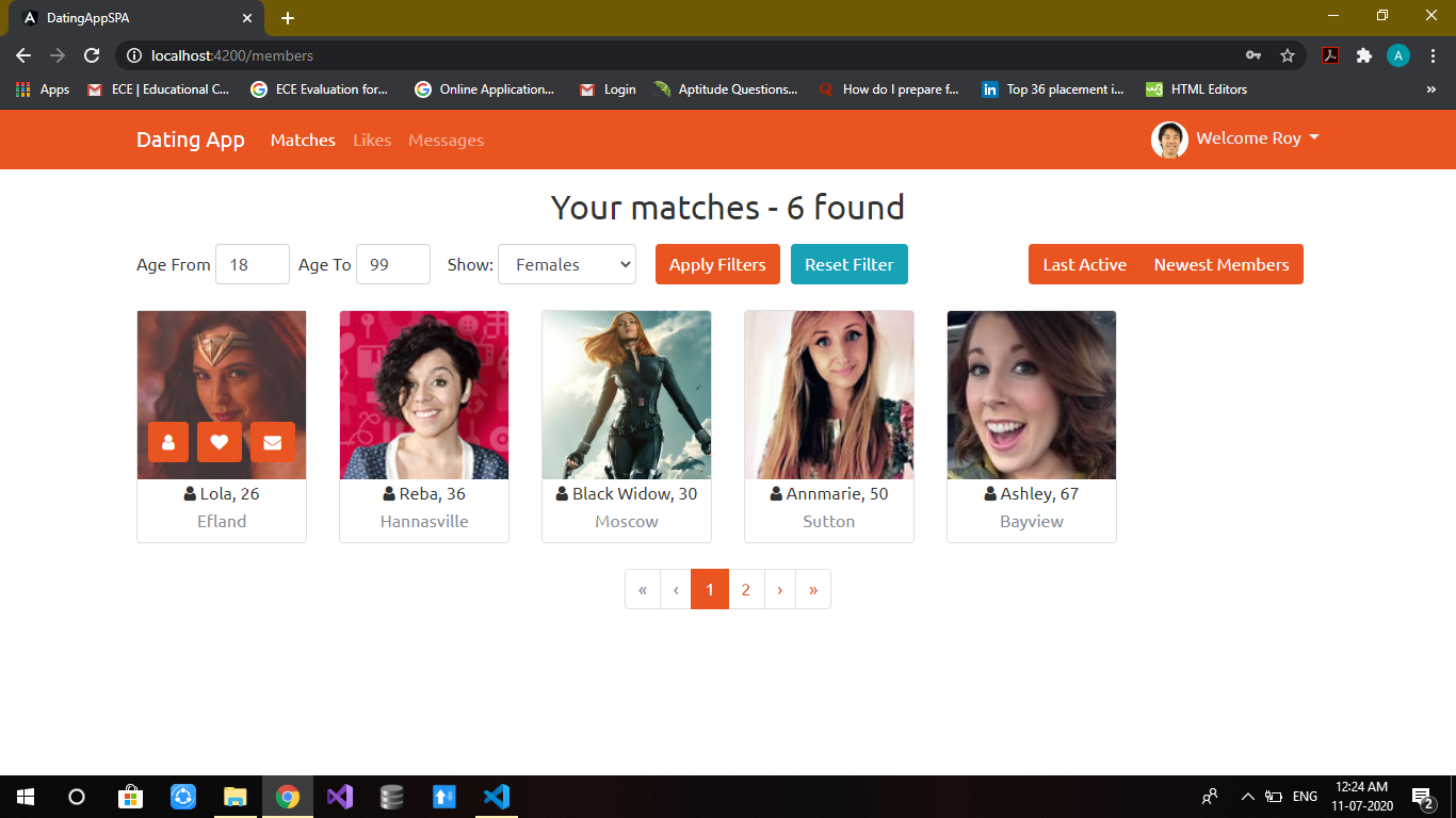 GitHub - Ankur-Dhall/DatingApp